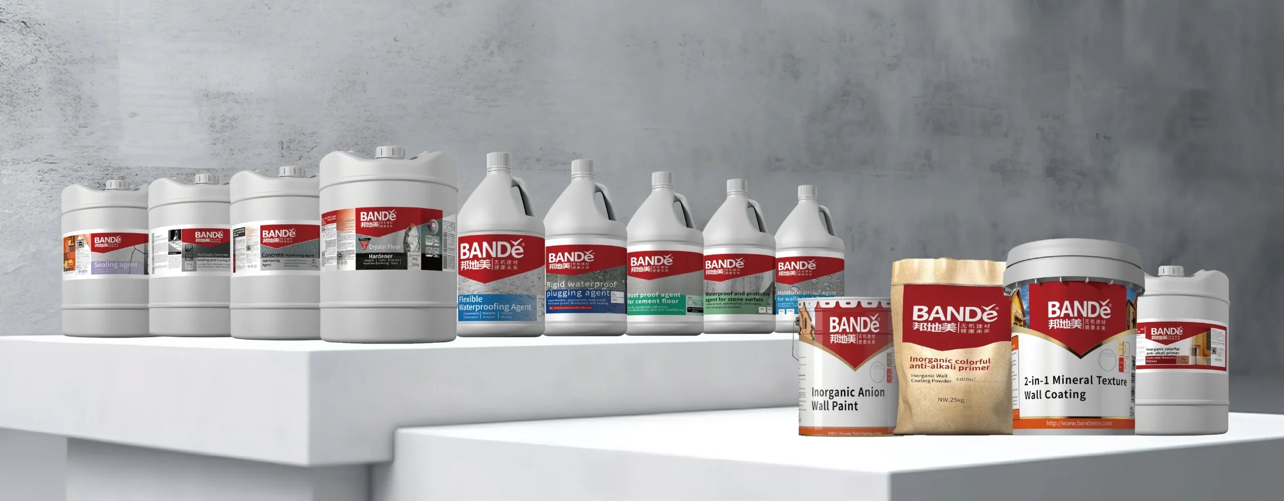 Inorganic seven-color wall coating – Roofing Agency